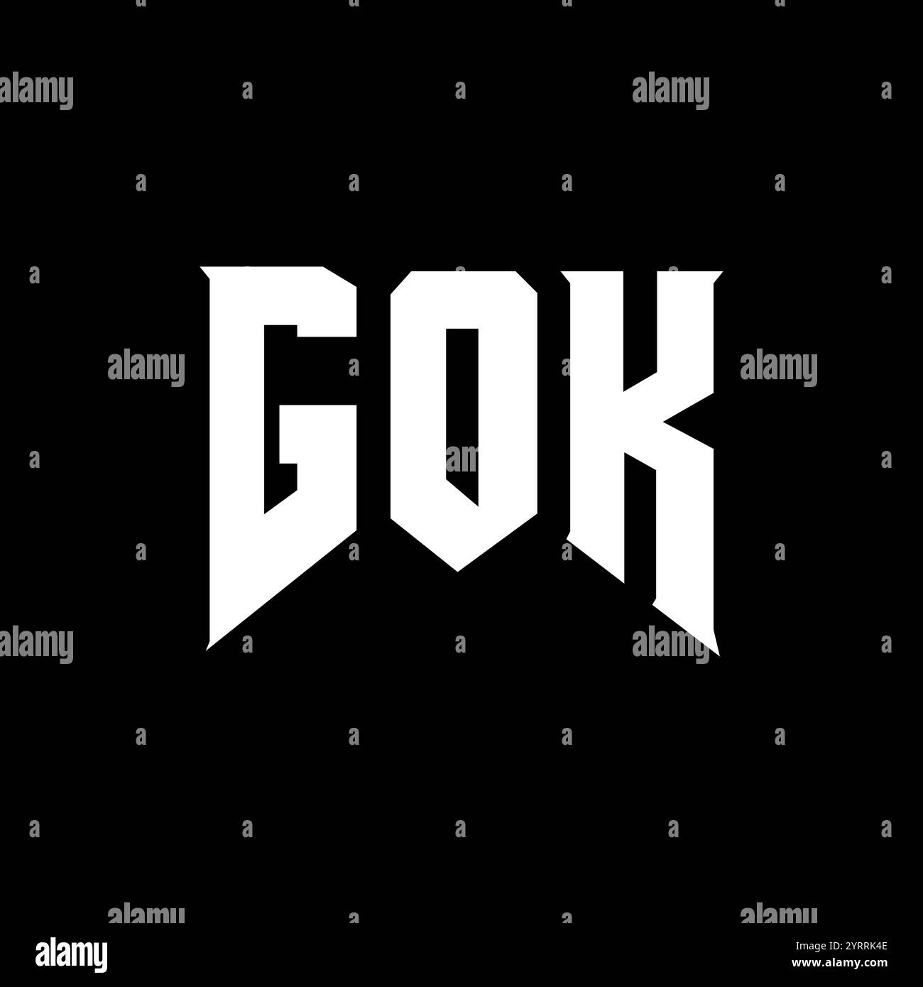 Gok business company logo hi-res stock photography and images - Alamy