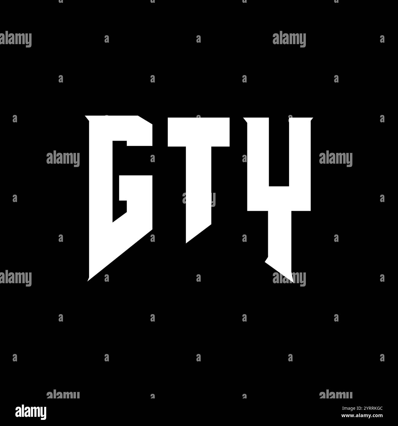 Gty minimalist logo hi-res stock photography and images - Alamy