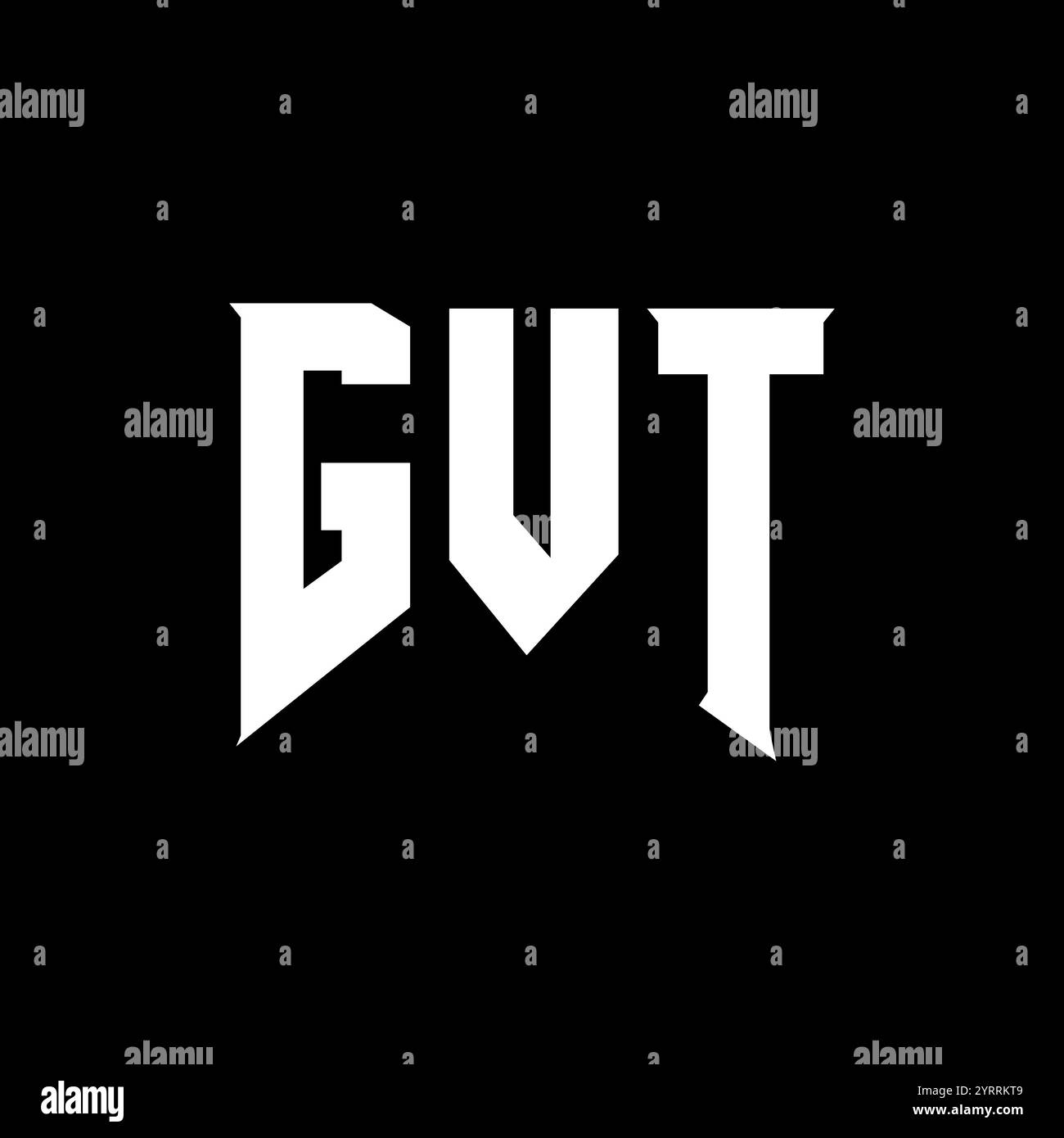 GVT letter logo design for technology company. GVT logo design black ...