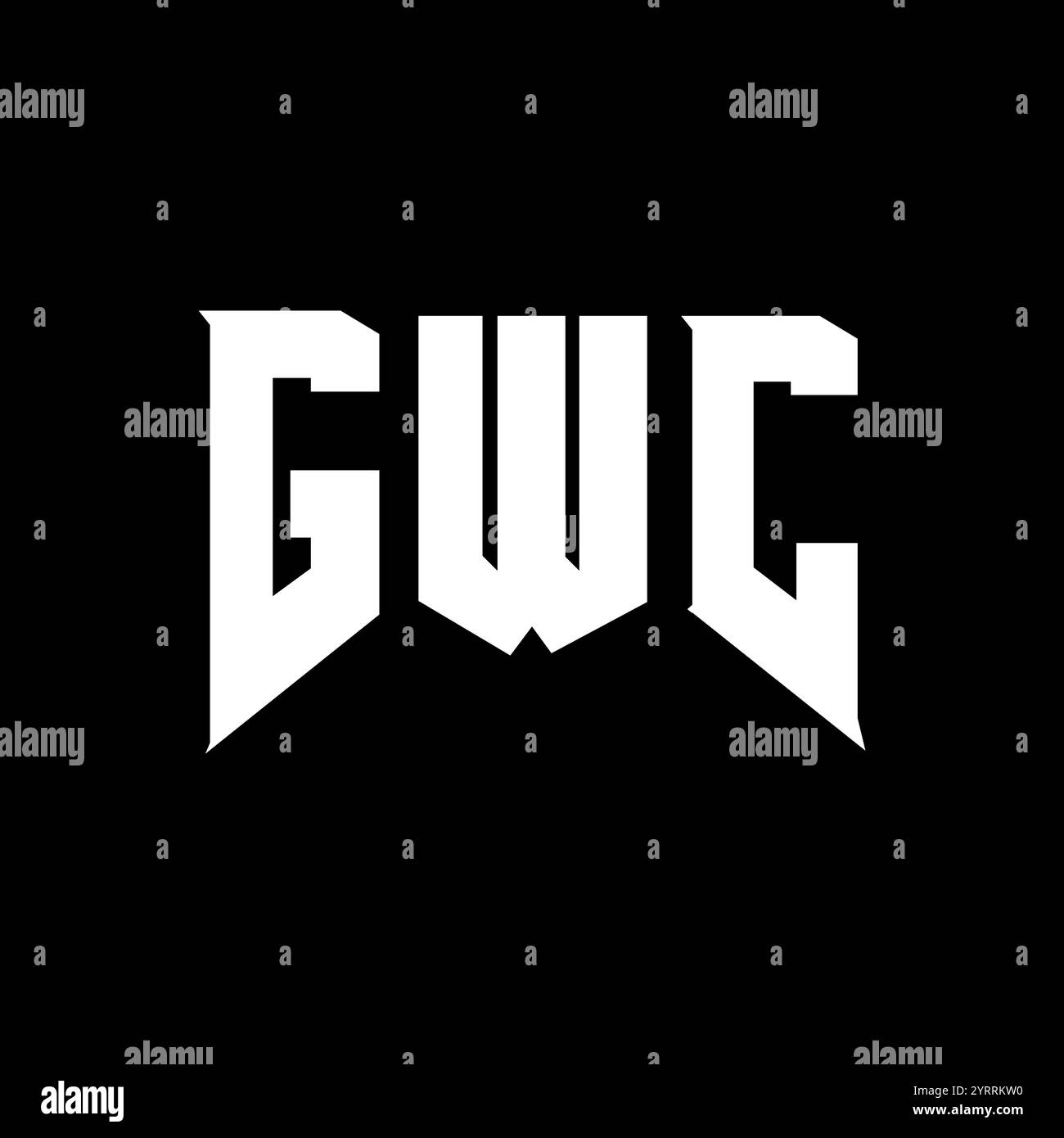 Gwc logo design hi-res stock photography and images - Alamy