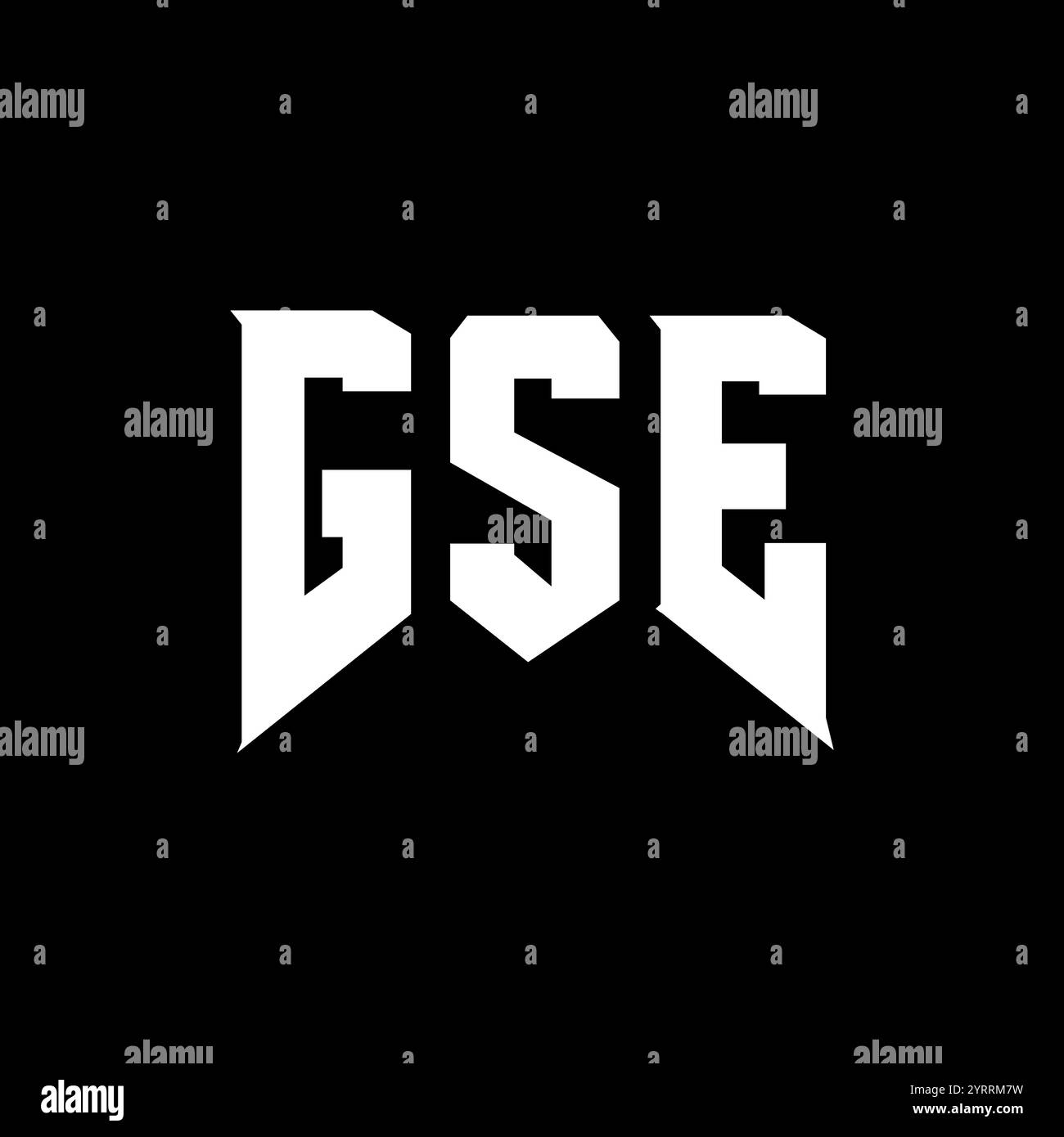 GSE letter logo design for technology company. GSE logo design black ...