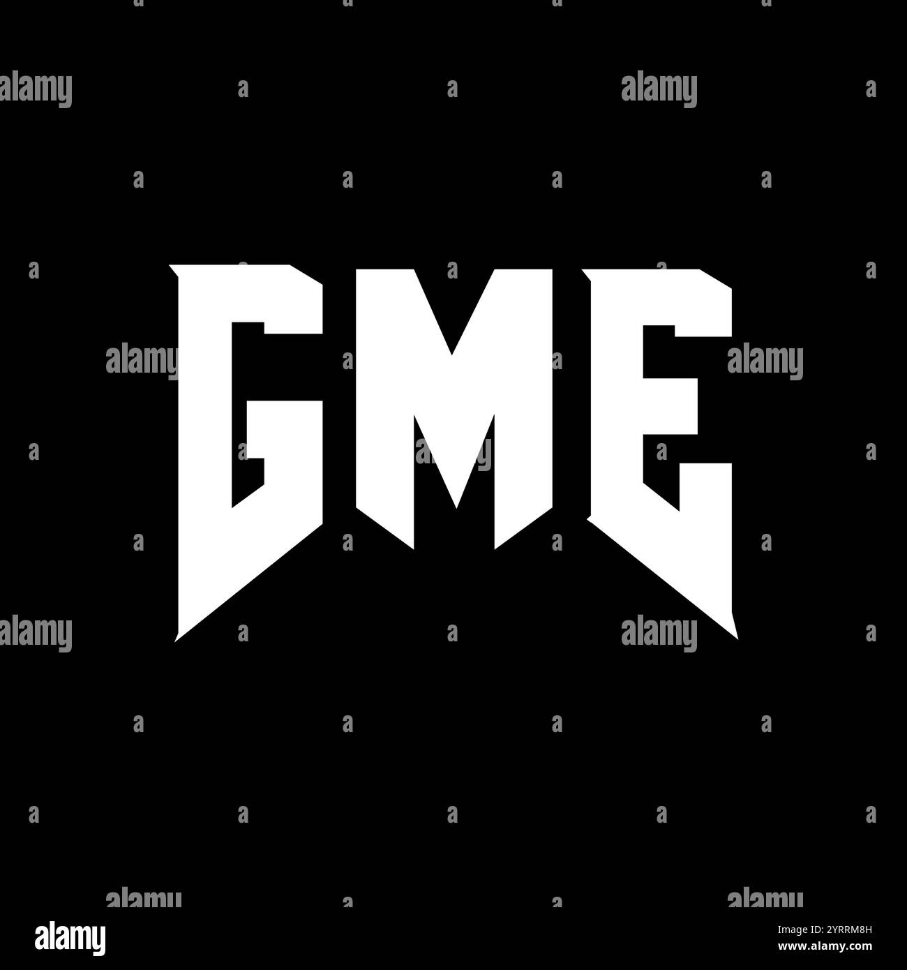 Gme minimalist logo hi-res stock photography and images - Alamy