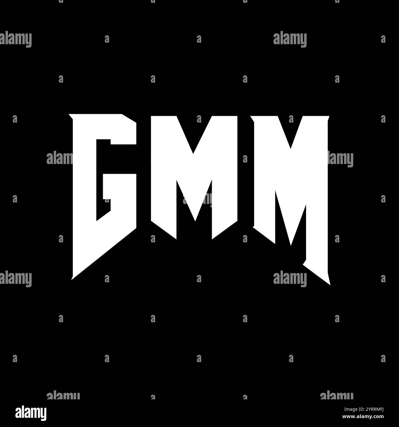 GMM letter logo design for technology company. GMM logo design black ...