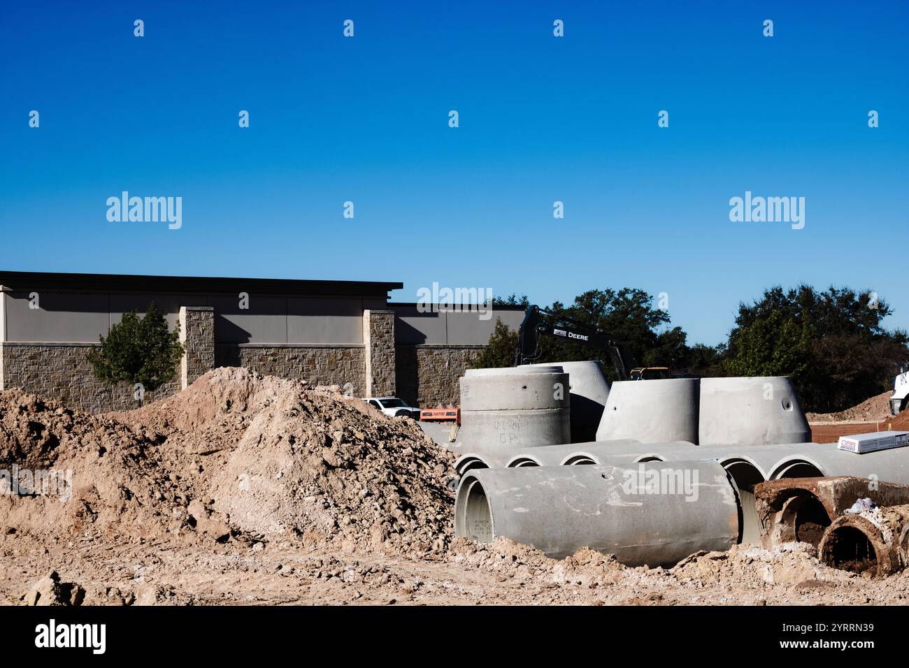 Installed construction concrete pipe hi-res stock photography and ...