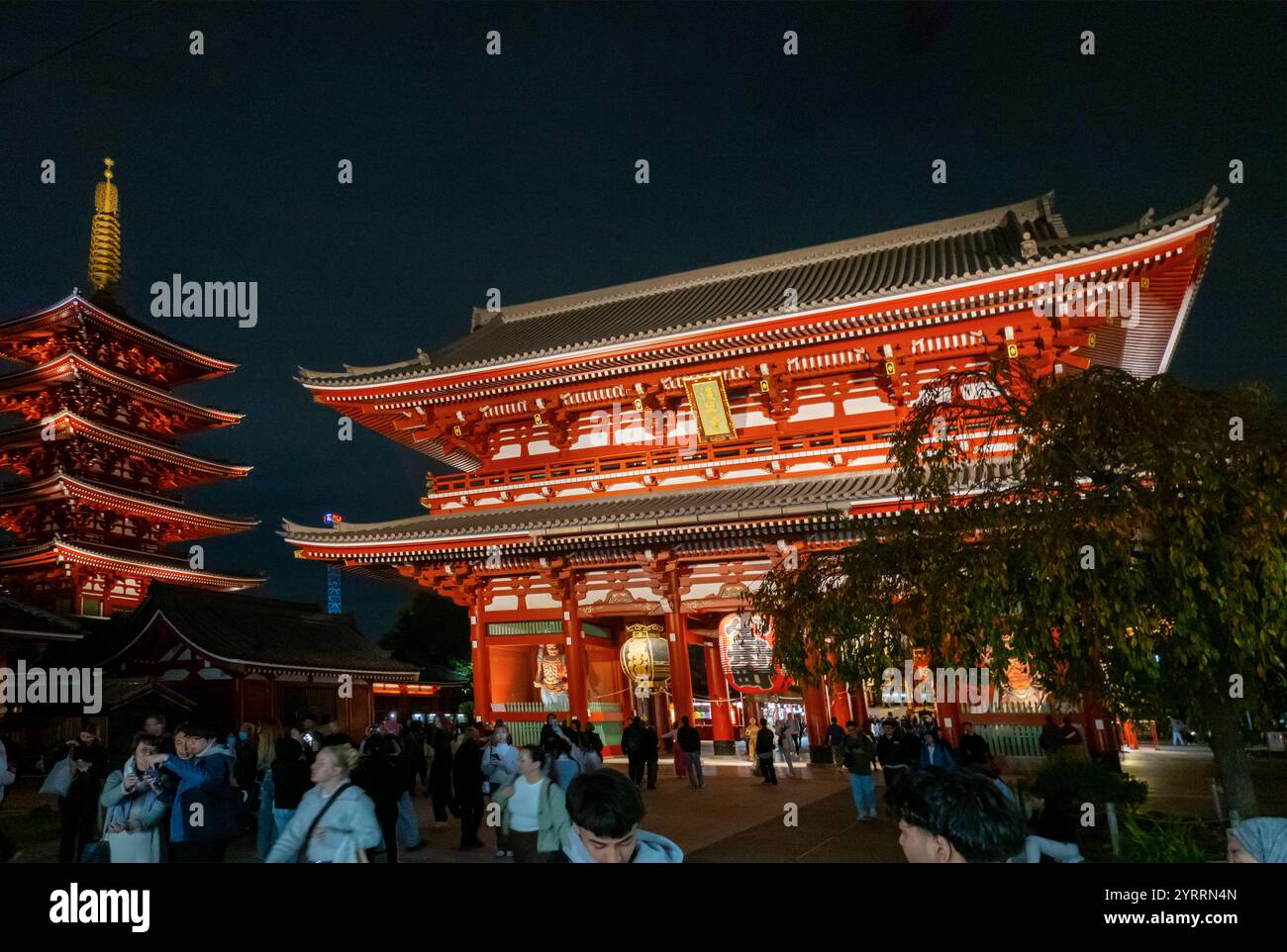 Senso-ji Buddhist temple in the Asakusa district of Tokyo Japan Stock Photo - Alamy