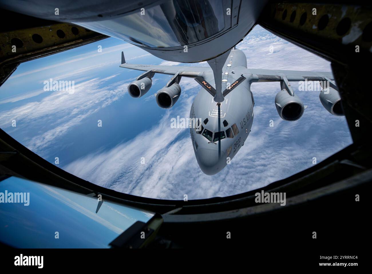 A U.S. Air Force C-17 Globemaster III with the North Carolina Air ...