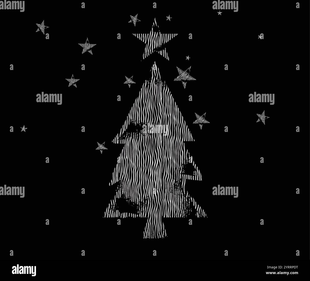 On black background golden new Black and White Stock Photos & Images ...