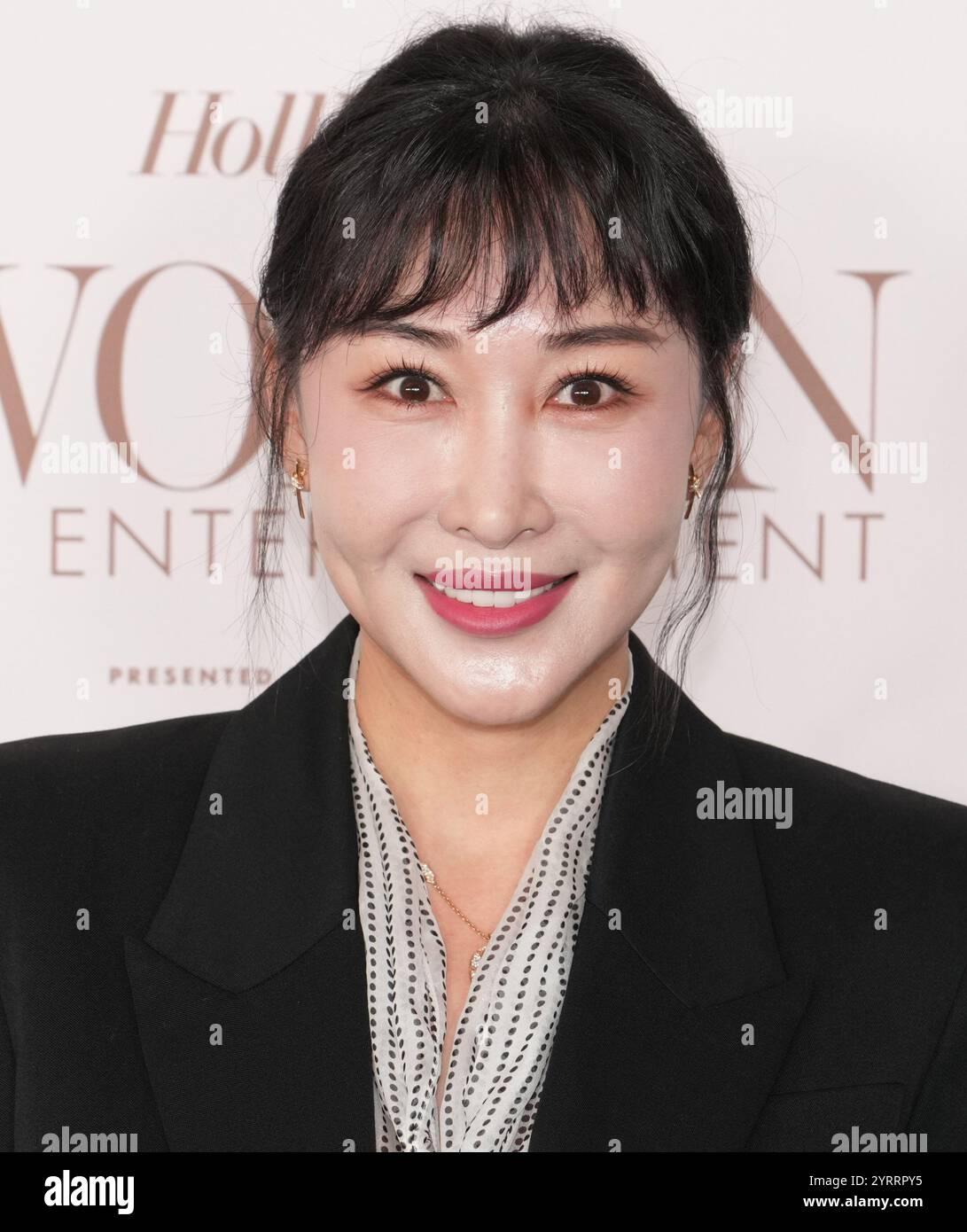 Los Angeles, USA. 04th Dec, 2024. Xi Chen arrives at The Hollywood ...