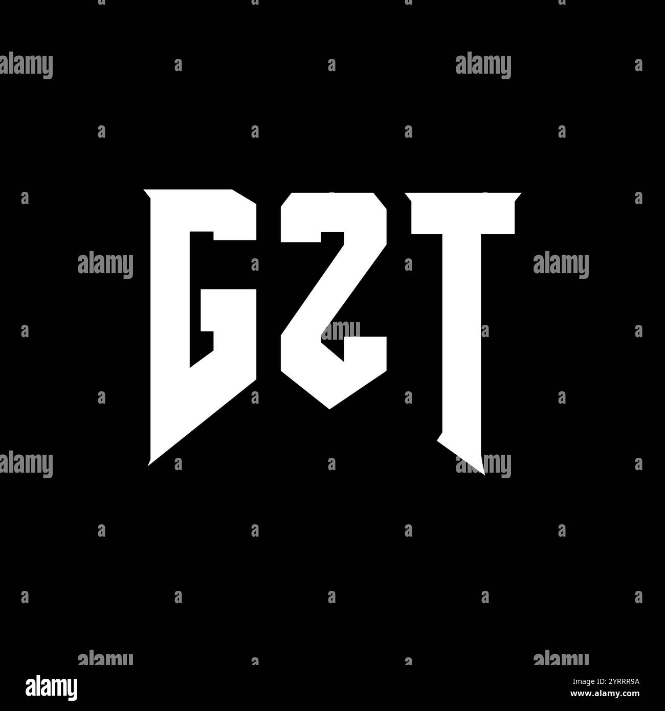 Gzt logo design hi-res stock photography and images - Alamy