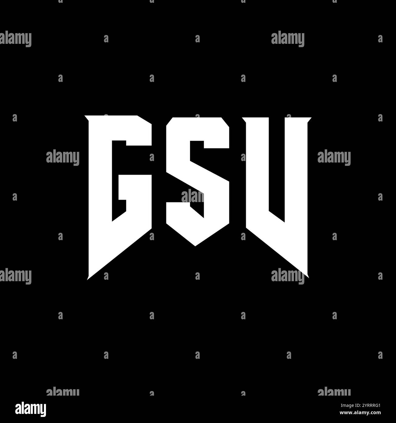 Gsv logo design hi-res stock photography and images - Alamy