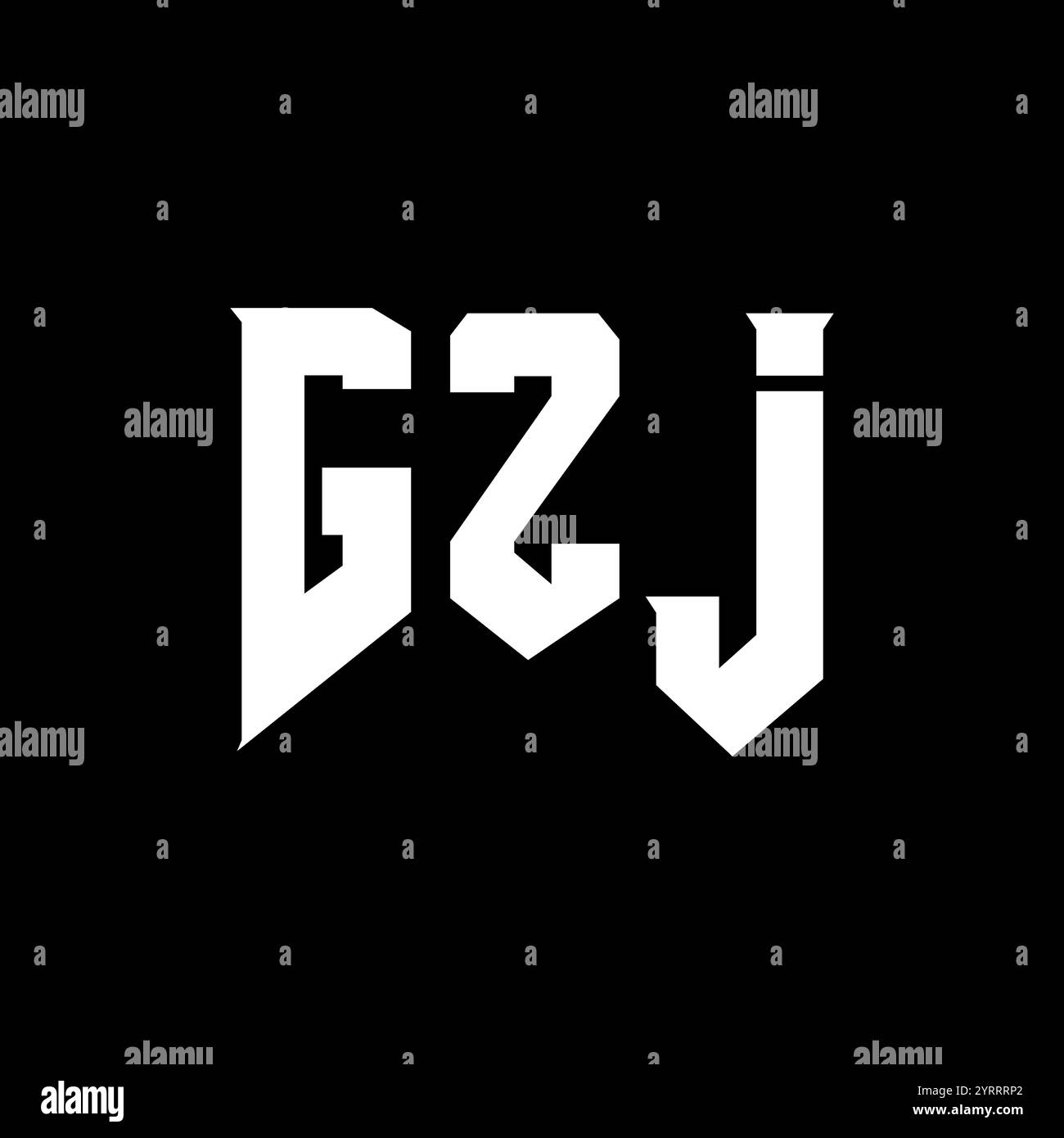 Gzj business logo hi-res stock photography and images - Alamy