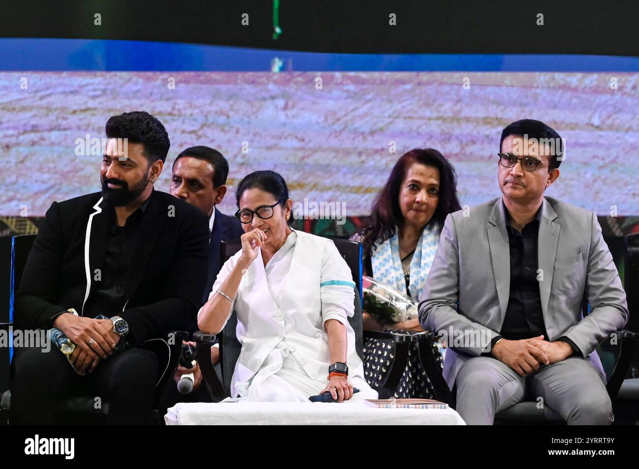 Kolkata, India. 04th Dec, 2024. KOLKATA, INDIA - DECEMBER 4: (L-R ...