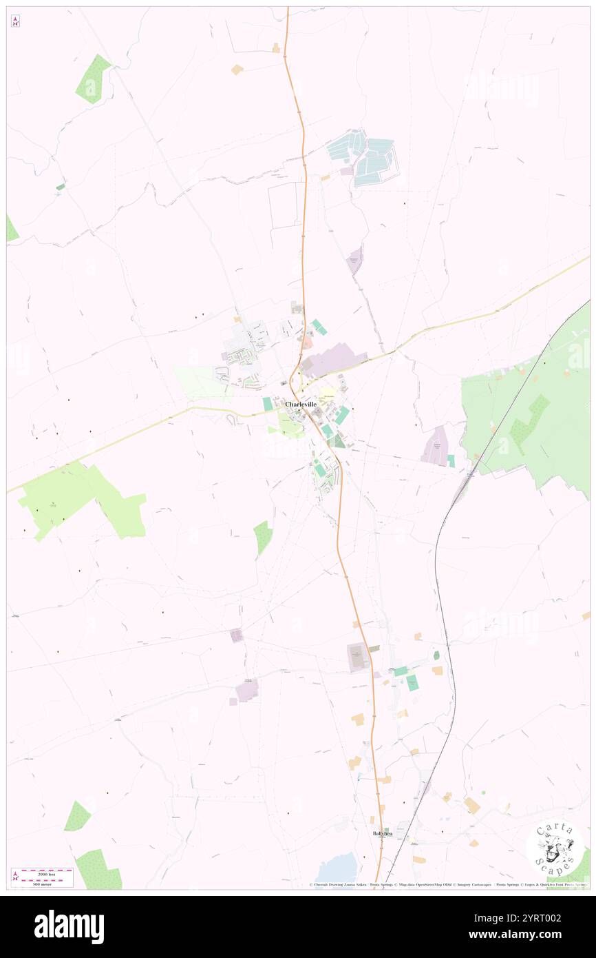 Charleville, County Cork, IE, Ireland, Munster, N 52 21' 0'', S 8 40 ...
