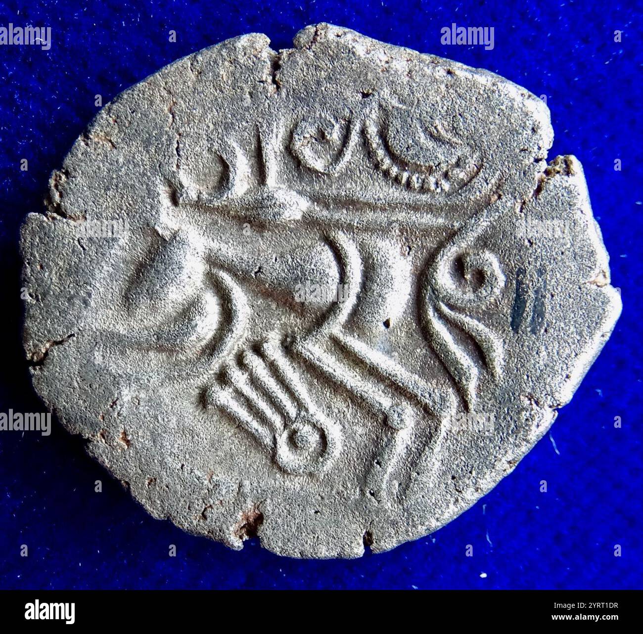 Channel Islands Armorican Billon Stater about 75 BC, reverse Stock ...