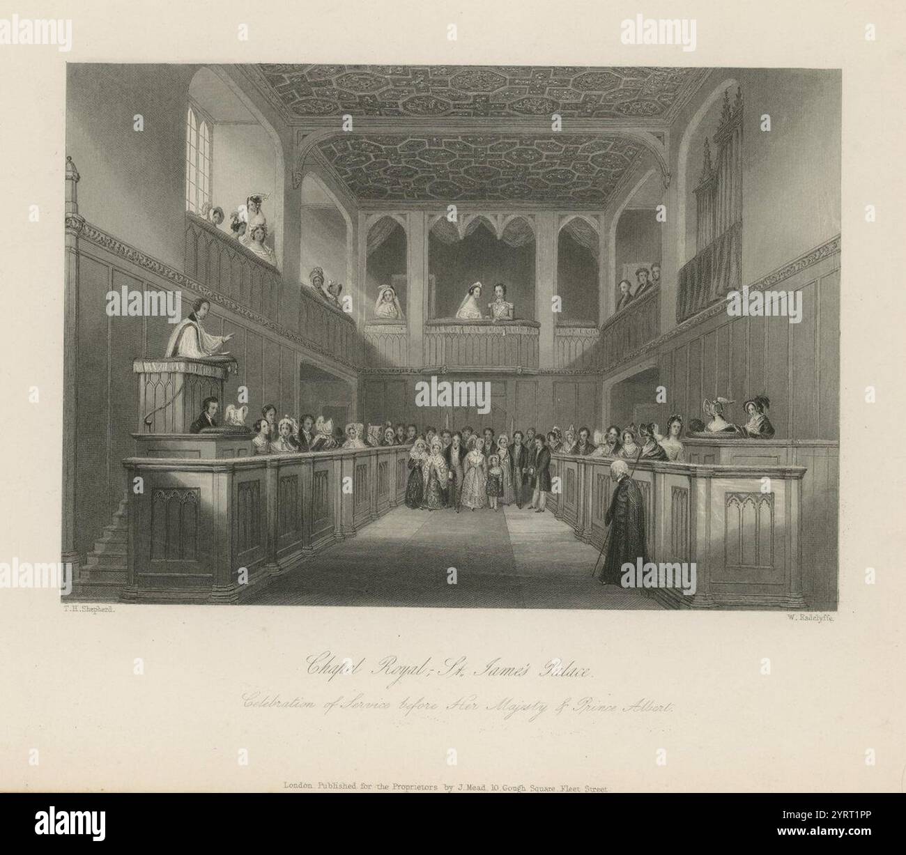 Chapel royal st james's palace hi-res stock photography and images - Alamy