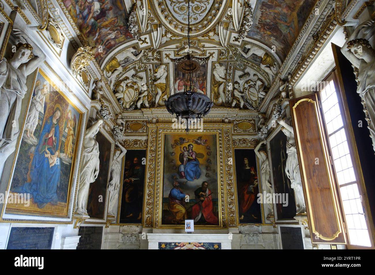 Chapel, Palazzo dei Conservatori, decorated by Jacopo Rocca and Michele ...