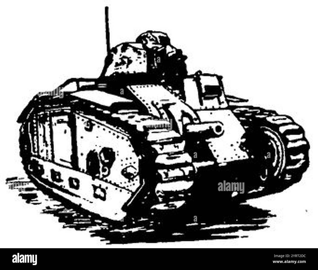 Char B1 - view Stock Photo - Alamy