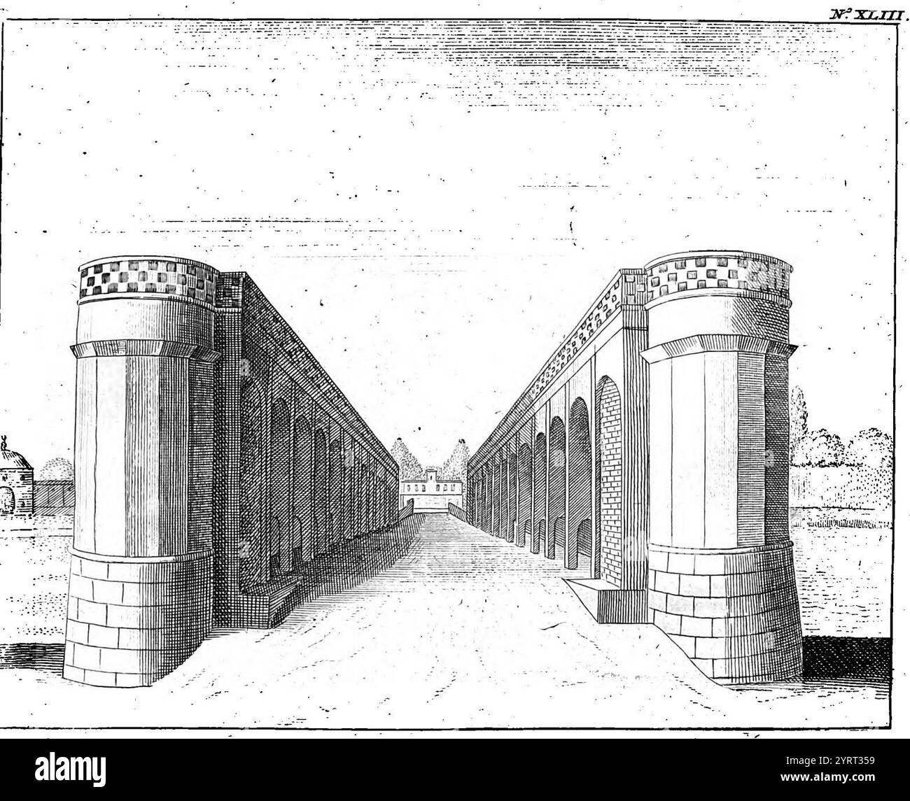 Chardin XLIII Si-o-se Pol bridge in Isfahan Stock Photo - Alamy