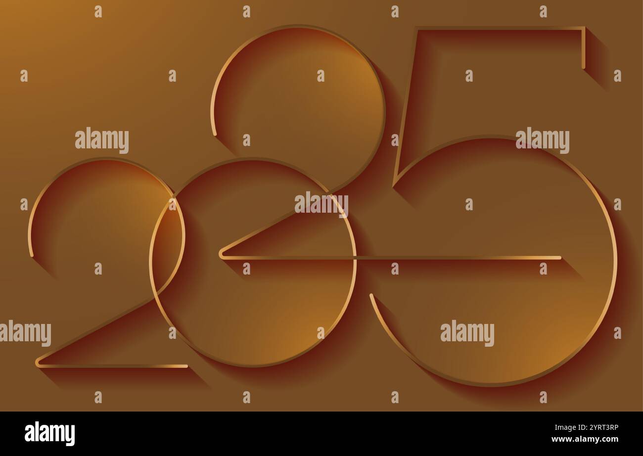 Numbers 2025 Stock Vector Images - Alamy