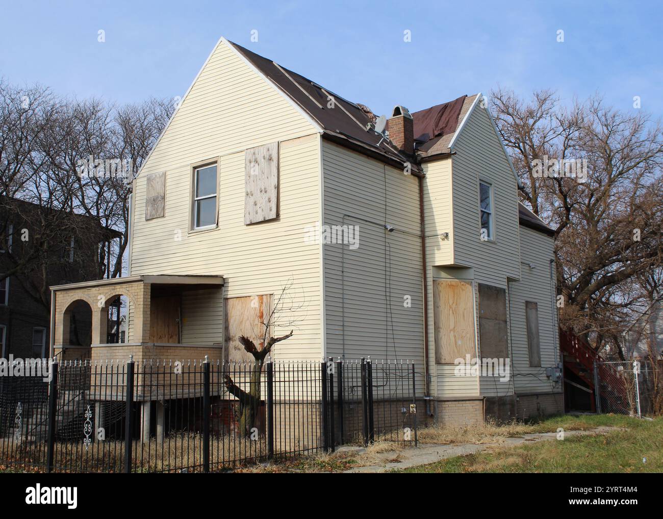 Slums in chicago hi-res stock photography and images - Alamy