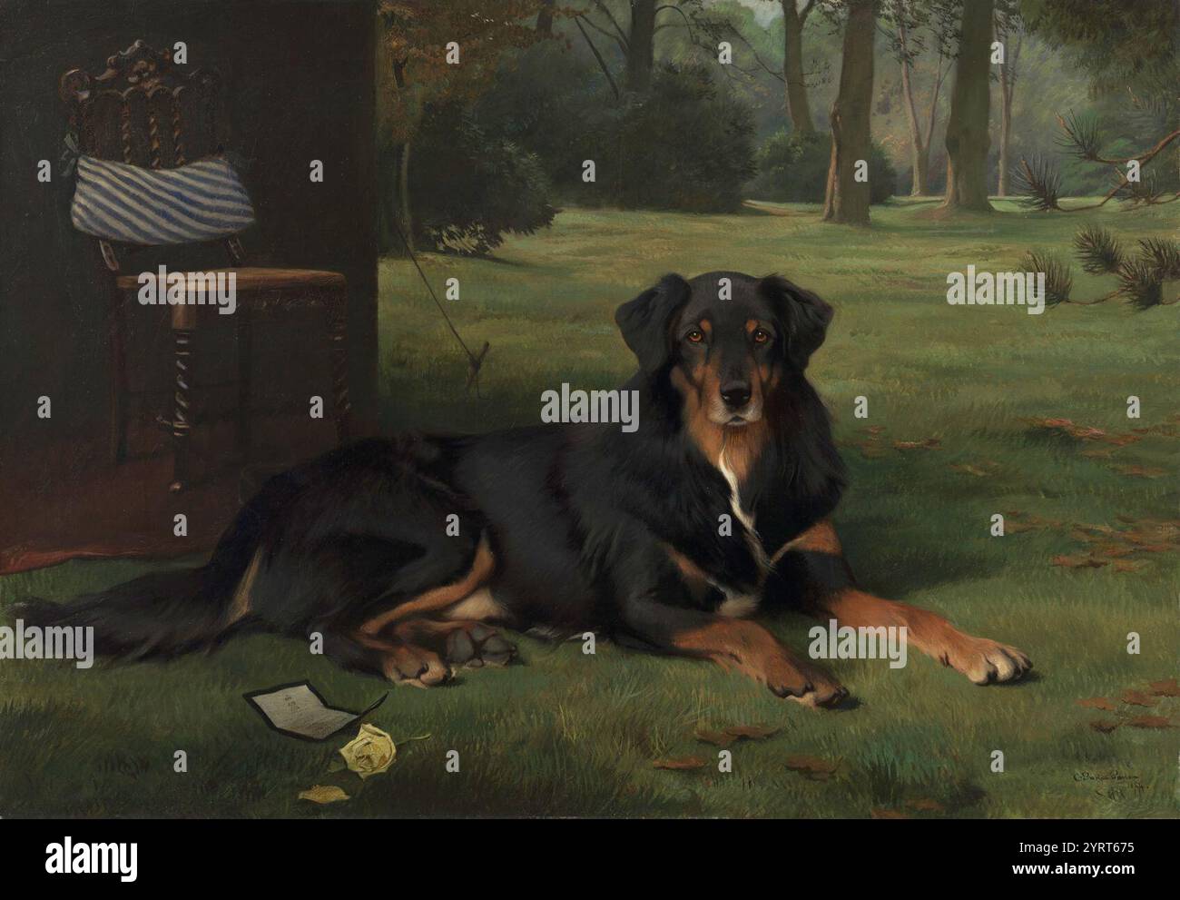 Charles Burton Barber (1845-94) - Noble Stock Photo - Alamy