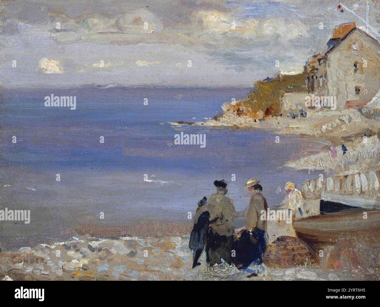 Charles Conder (1868-1909) - Swanage Stock Photo - Alamy