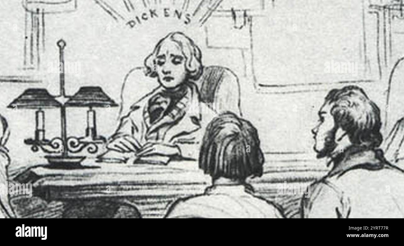 Maclise dickens hi-res stock photography and images - Alamy