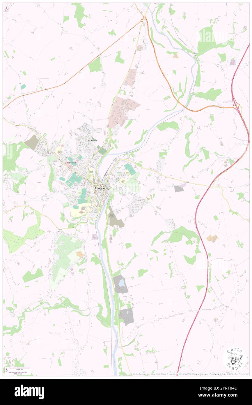 Enniscorthy map hi-res stock photography and images - Alamy