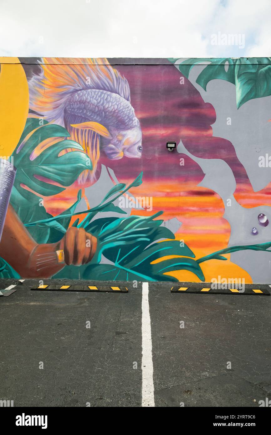 Wynward Walls, Miami, Florida, USA Stock Photo - Alamy