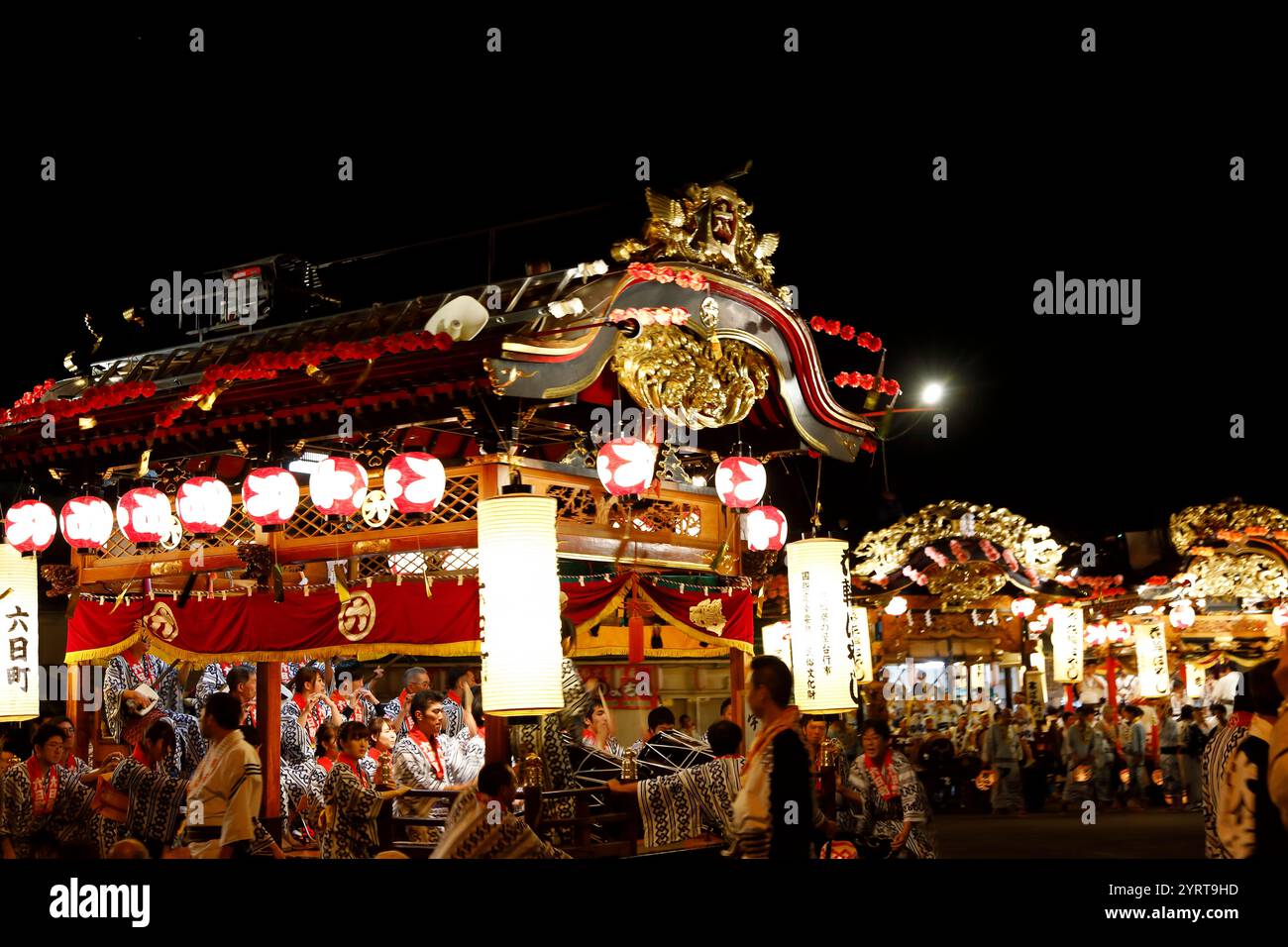 August: Hanawa Bayashi, Kazuno City Stock Photo - Alamy