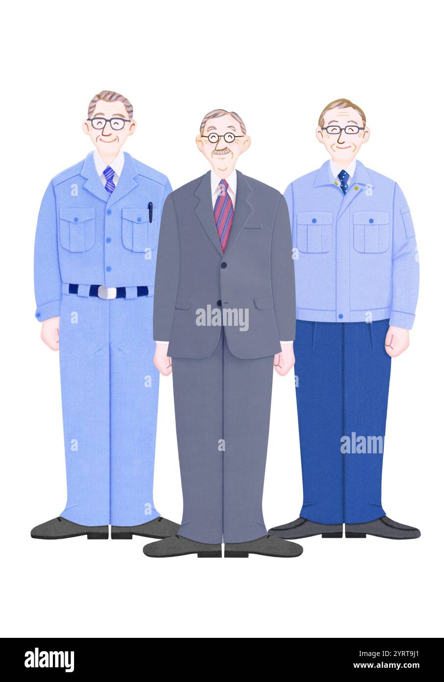 Three senior businessmen Stock Photo - Alamy