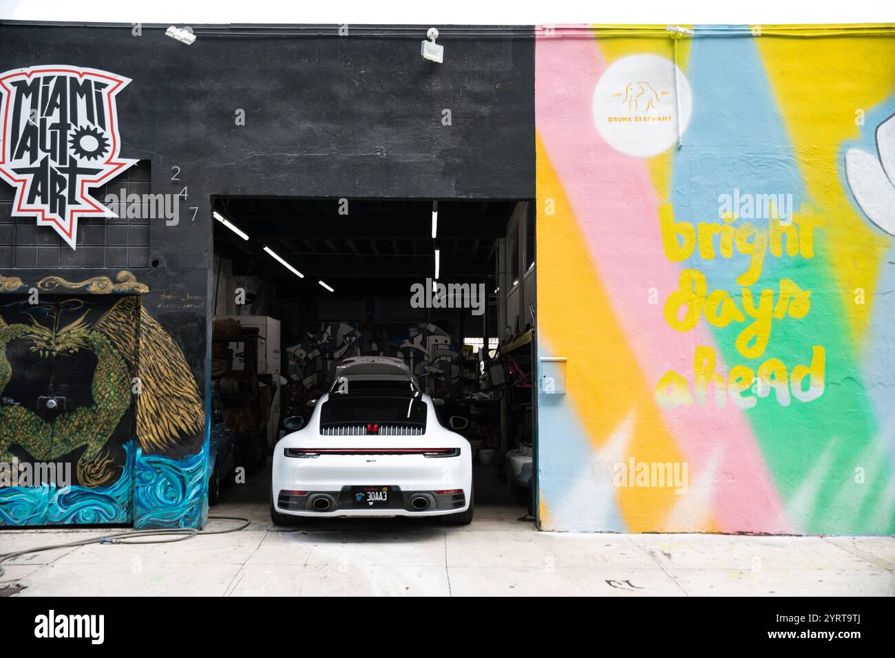 Wynward Walls, Miami, Florida, USA Stock Photo - Alamy