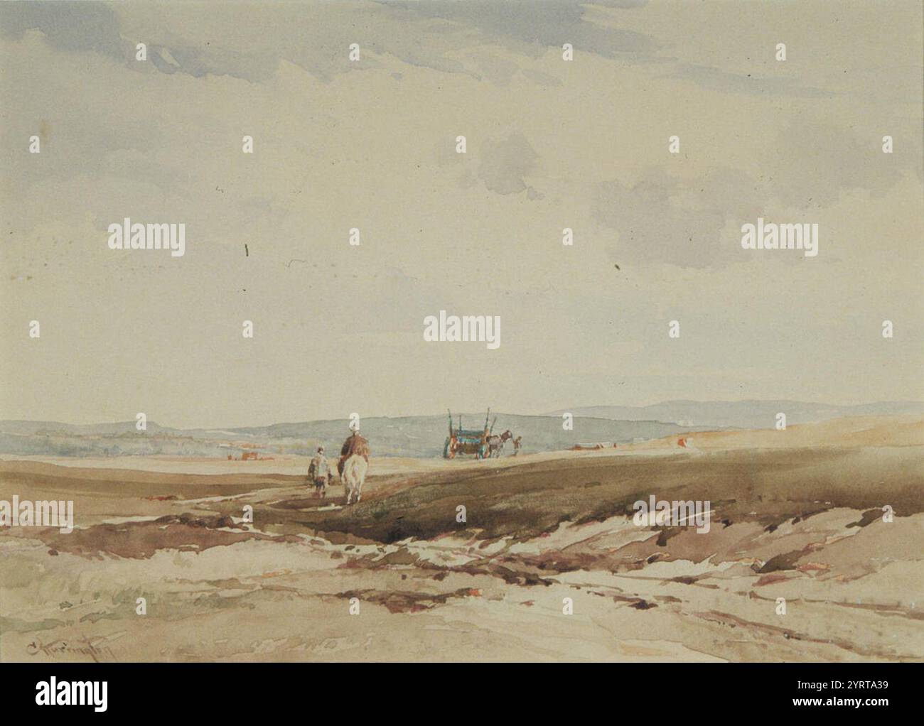 Charles Harrington - An Old Track Stock Photo - Alamy