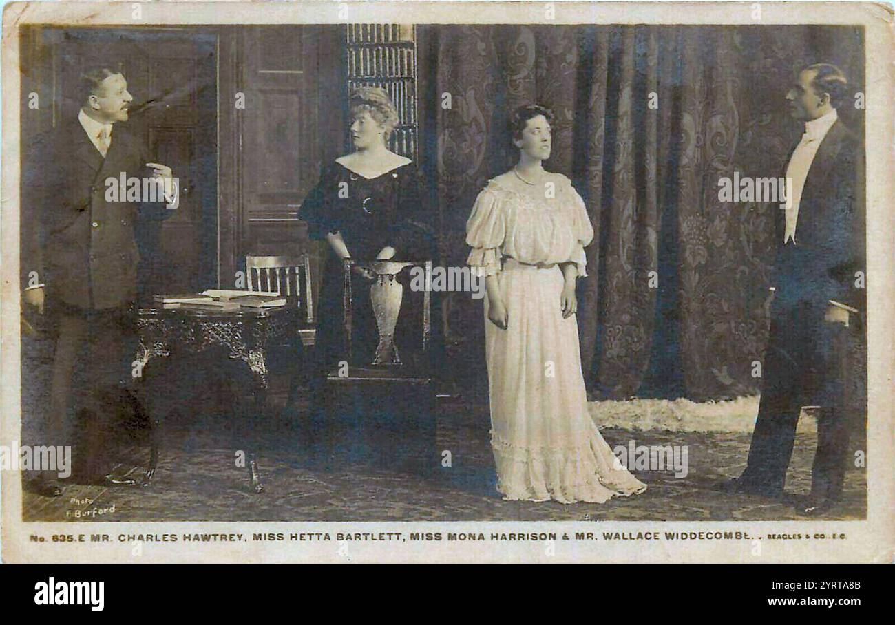 Charles Hawtrey and Hetta Bartlett Stock Photo - Alamy