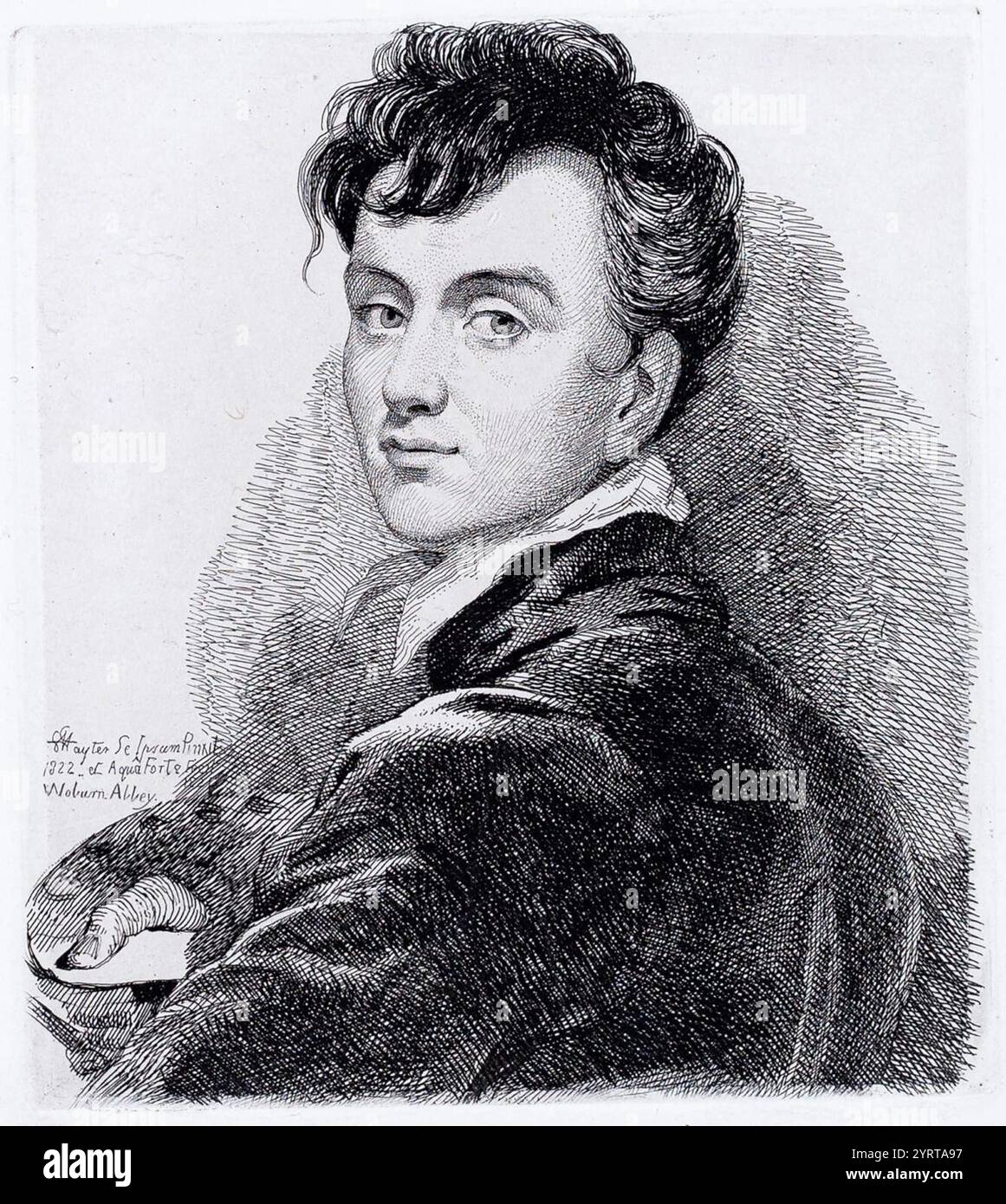 Charles Hayter - self-portrait - Hayter-00193 Stock Photo - Alamy Charles Hayter - self-portrait - Hayter-00193 Stock Photo - Alamy