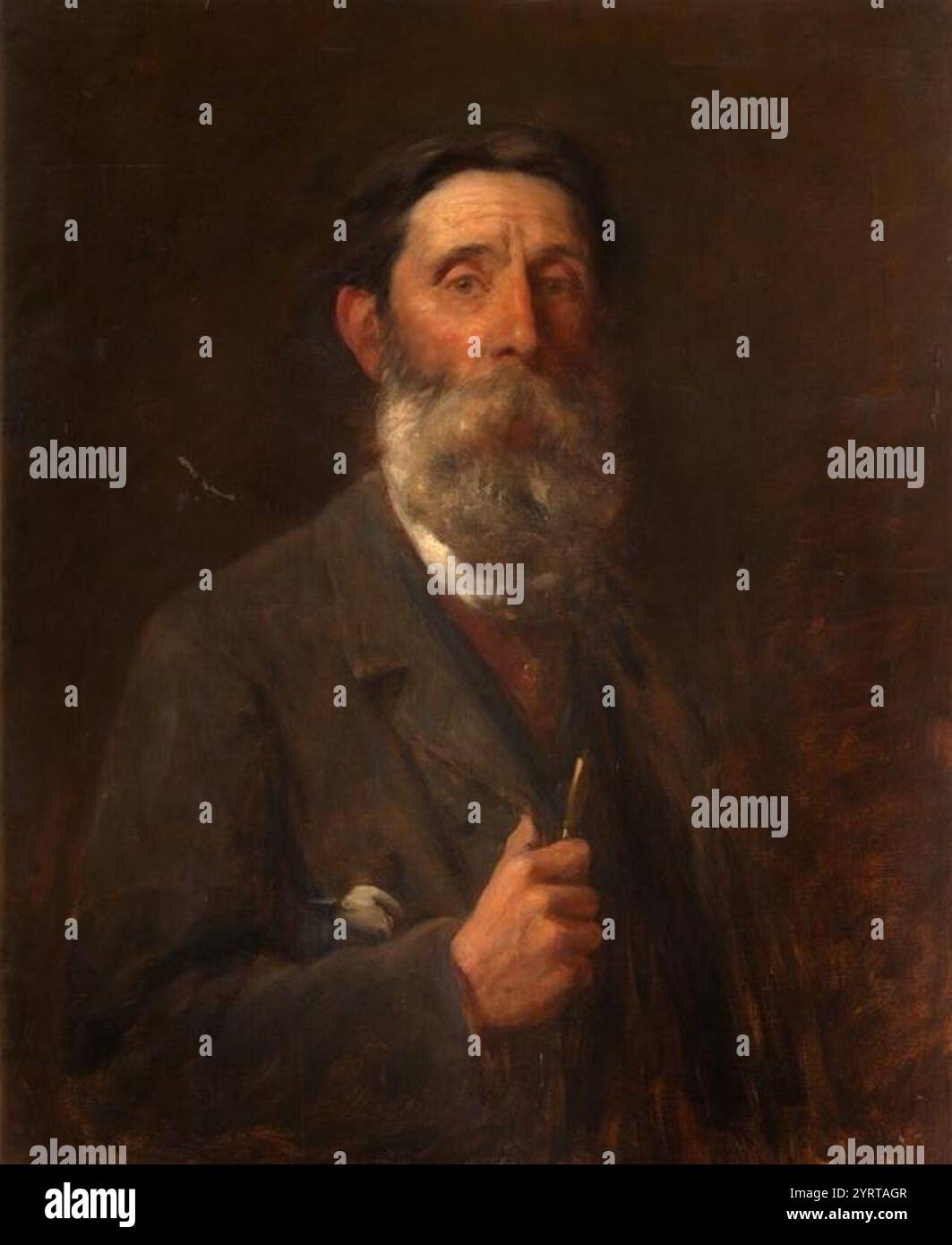 Charles Hodder - Charles Hodder, 1835 - 1926. Artist (Self-portrait ...