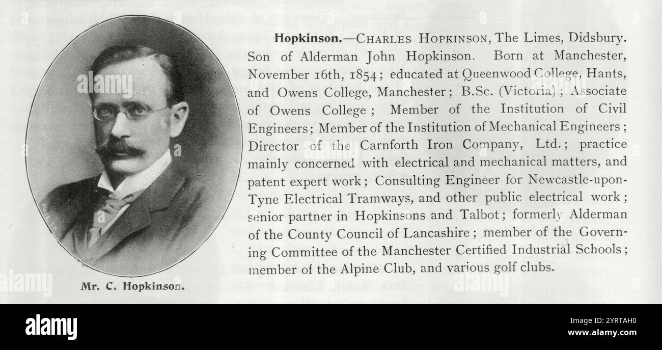 Charles hopkinson hi-res stock photography and images - Alamy