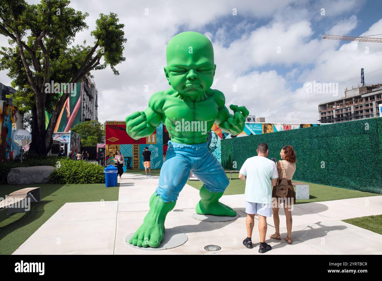 Wynward Walls, Miami, Florida, USA Stock Photo - Alamy