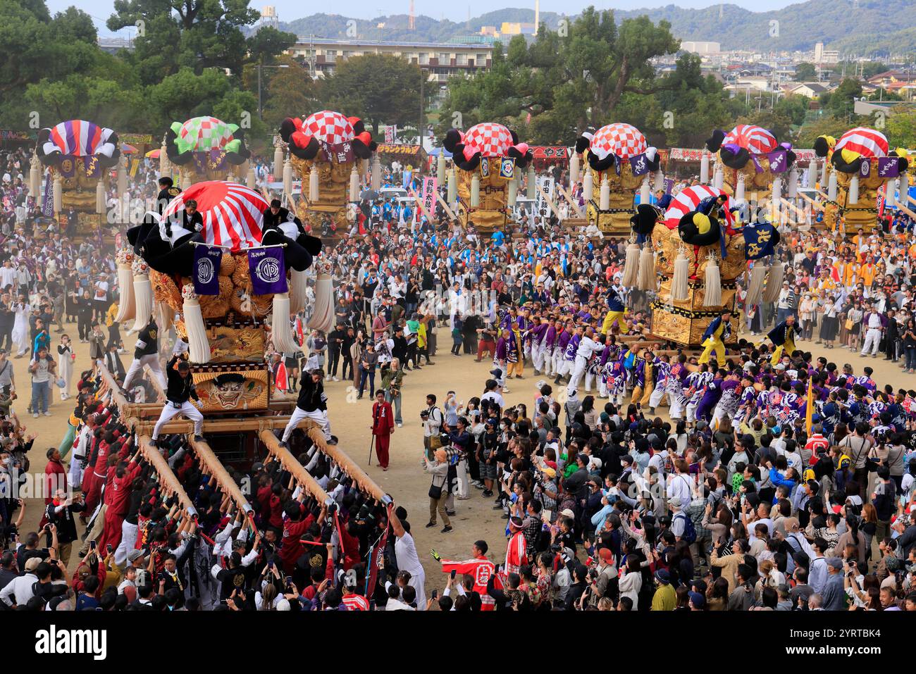 Niihama Taiko Festival Yamane Ground, Niihama City, Ehime Prefecture ...