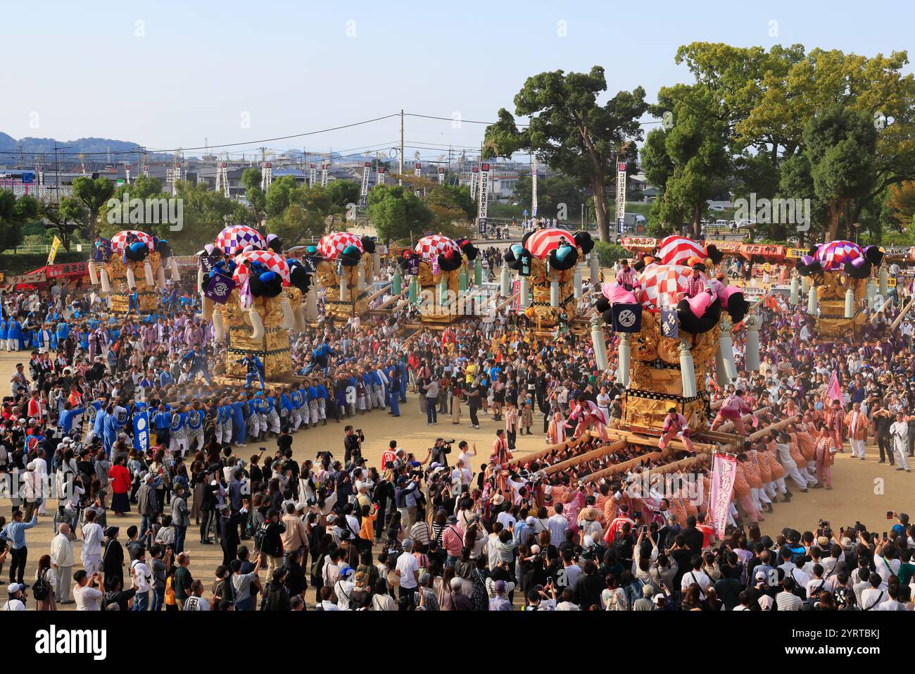Niihama Taiko Festival Yamane Ground, Niihama City, Ehime Prefecture ...