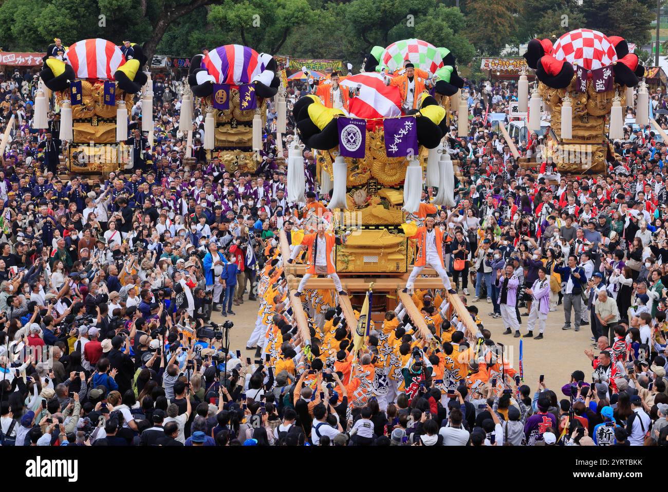 Niihama Taiko Festival Yamane Ground, Niihama City, Ehime Prefecture ...