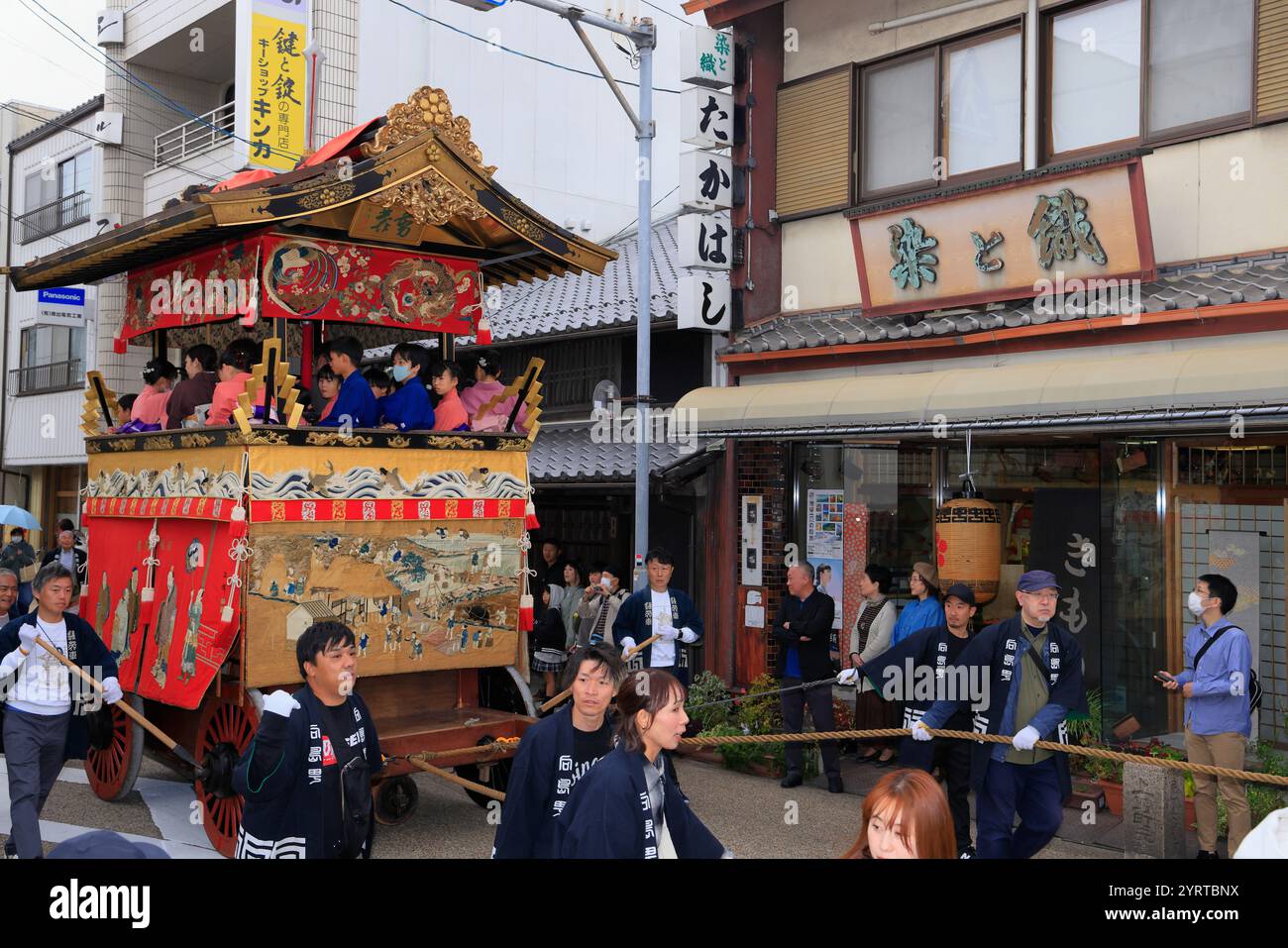 Ueno Tenjin Festival, Iga City, Mie Prefecture Stock Photo - Alamy
