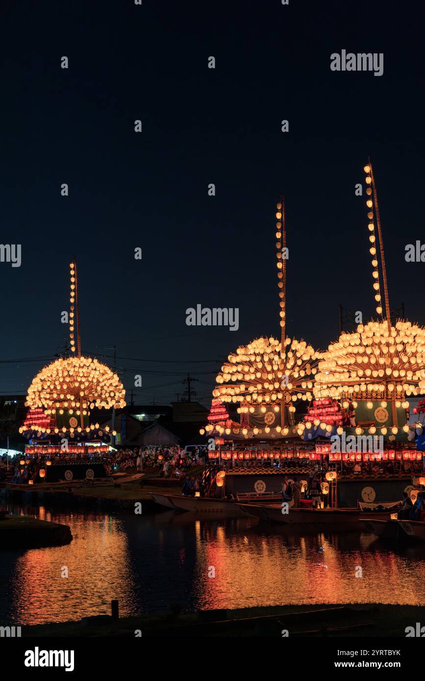 Owari Tsushima Tenno Festival, Tsushima City, Aichi Prefecture Stock ...