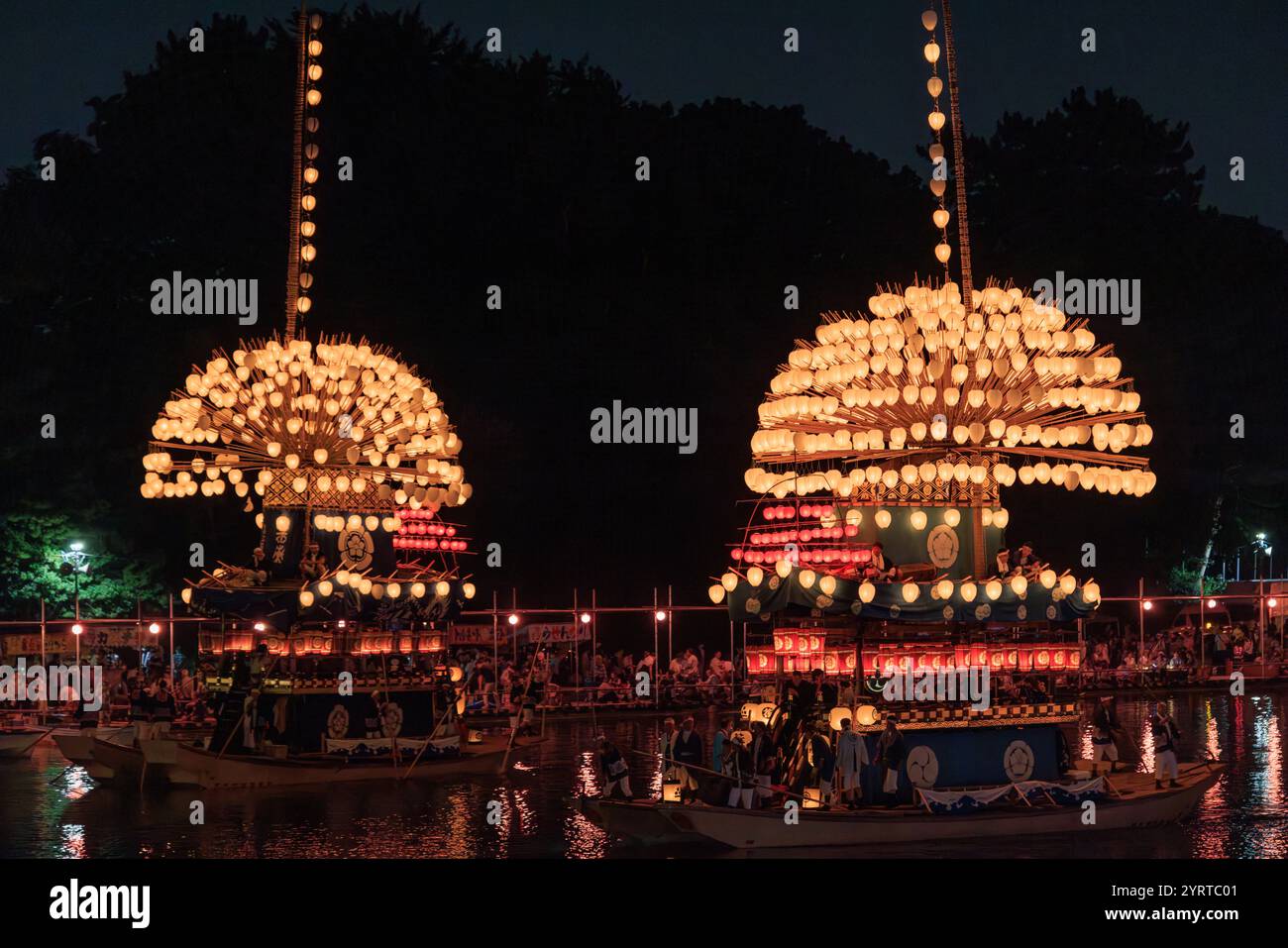 Owari Tsushima Tenno Festival, Tsushima City, Aichi Prefecture Stock ...