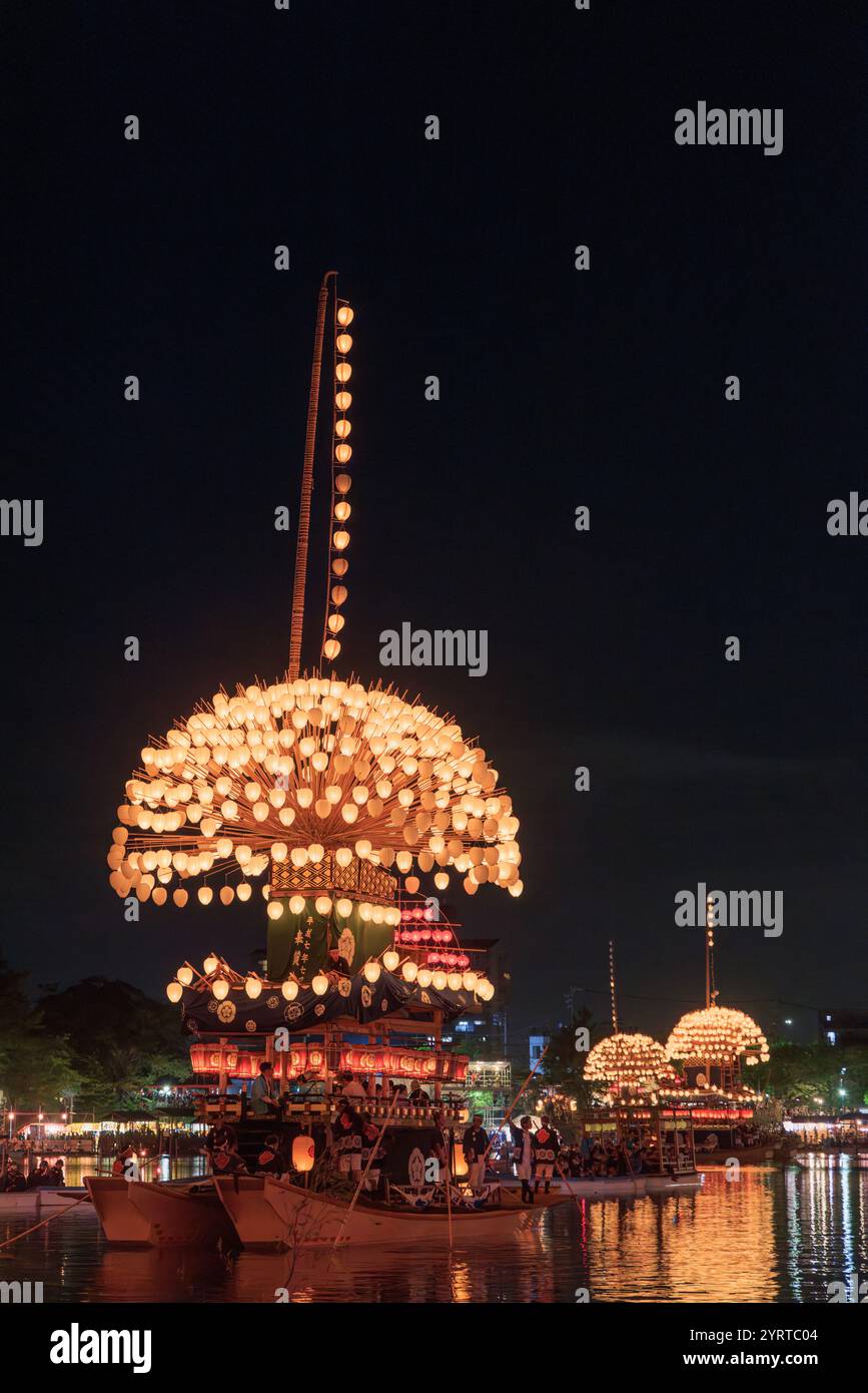 Owari Tsushima Tenno Festival, Tsushima City, Aichi Prefecture Stock ...