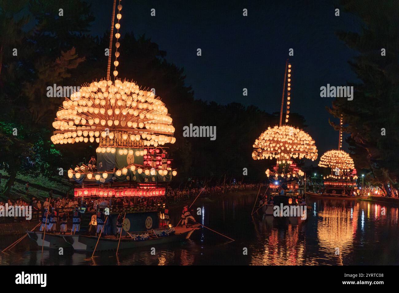 Owari Tsushima Tenno Festival, Tsushima City, Aichi Prefecture Stock ...