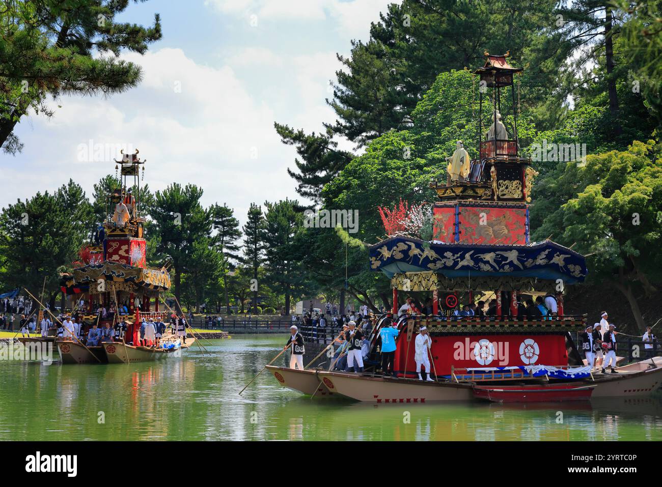 Owari Tsushima Tenno Festival Morning Festival Car Boat Ride Tsushima ...
