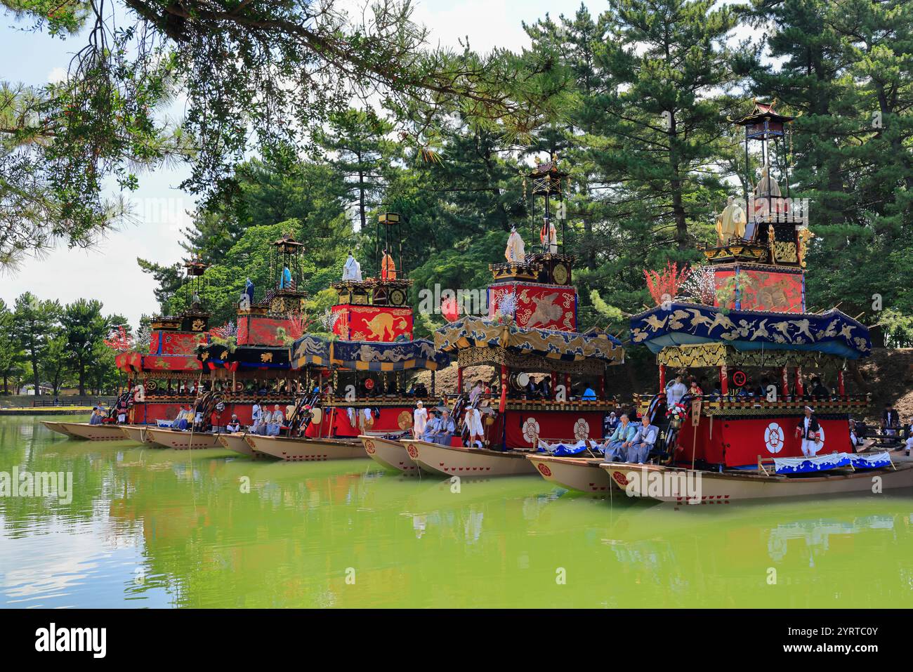 Owari Tsushima Tenno Festival Morning Festival Car Boat Ride Tsushima ...