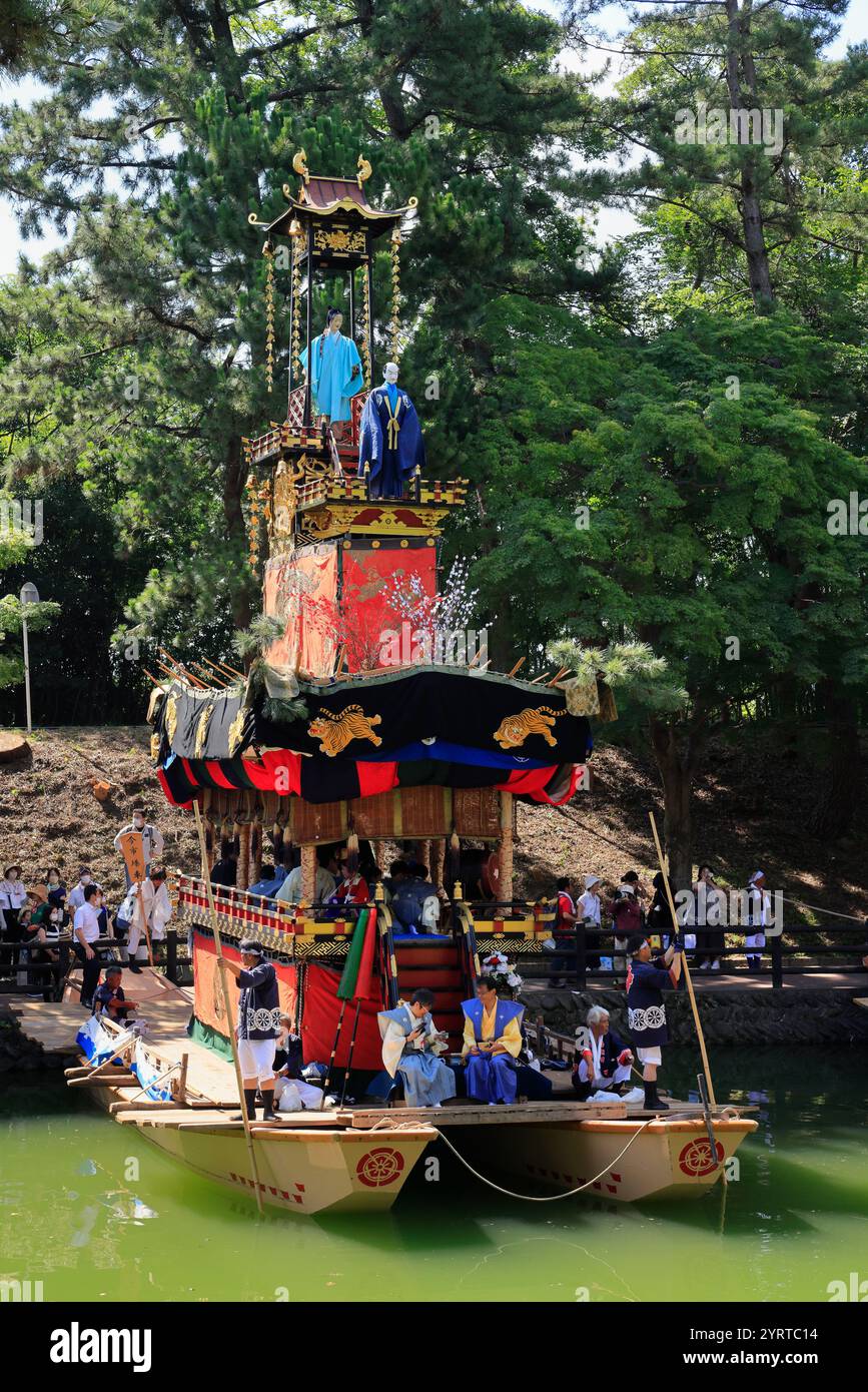 Owari Tsushima Tenno Festival Morning Festival Car Boat Ride Tsushima ...