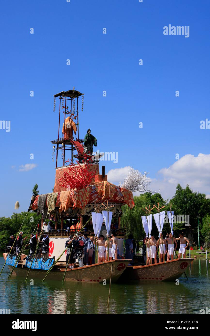 Owari Tsushima Tenno Festival Morning Festival Car Boat Ride Tsushima ...